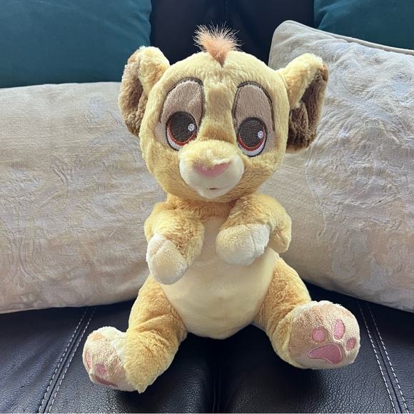 Disney | Toys | Disney Sitting Baby Simba Lion King Super Soft Stuffed ...